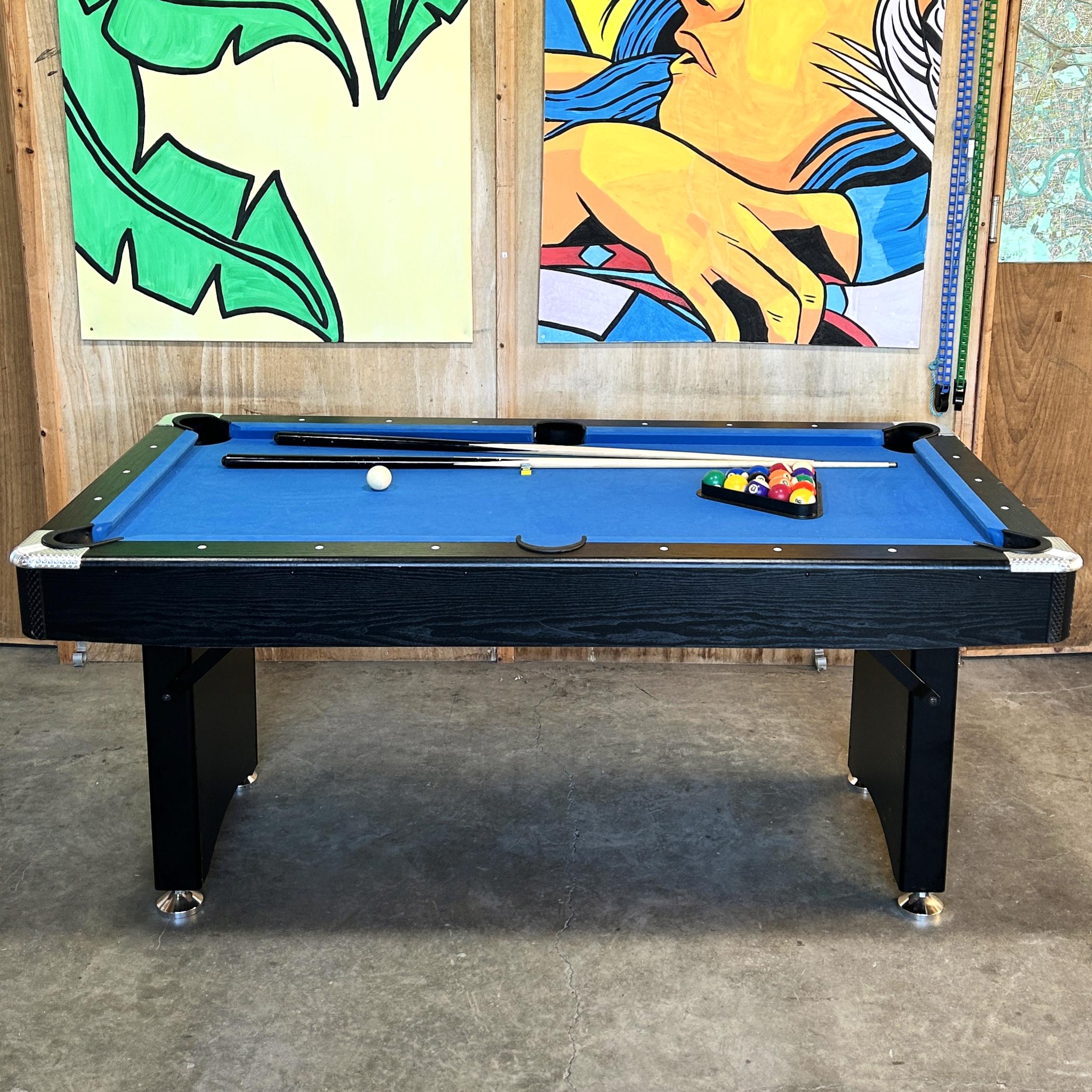 Signature Stewart Folding Leg 6ft Pool Table 9223